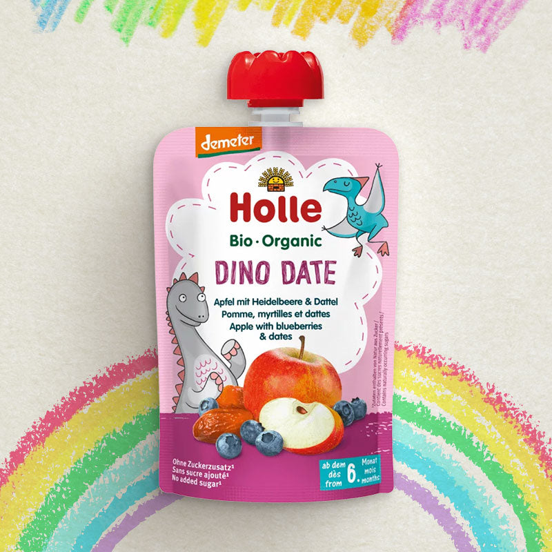 Holle Organic Fruit & Veggie Puree Pouches | Puree Pouches for Babies ...